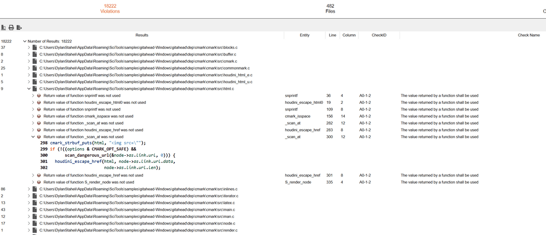 CodeCheck | Understand by SciTools