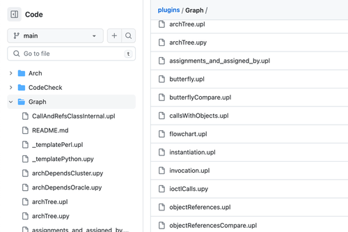 Features | Understand by Scitools